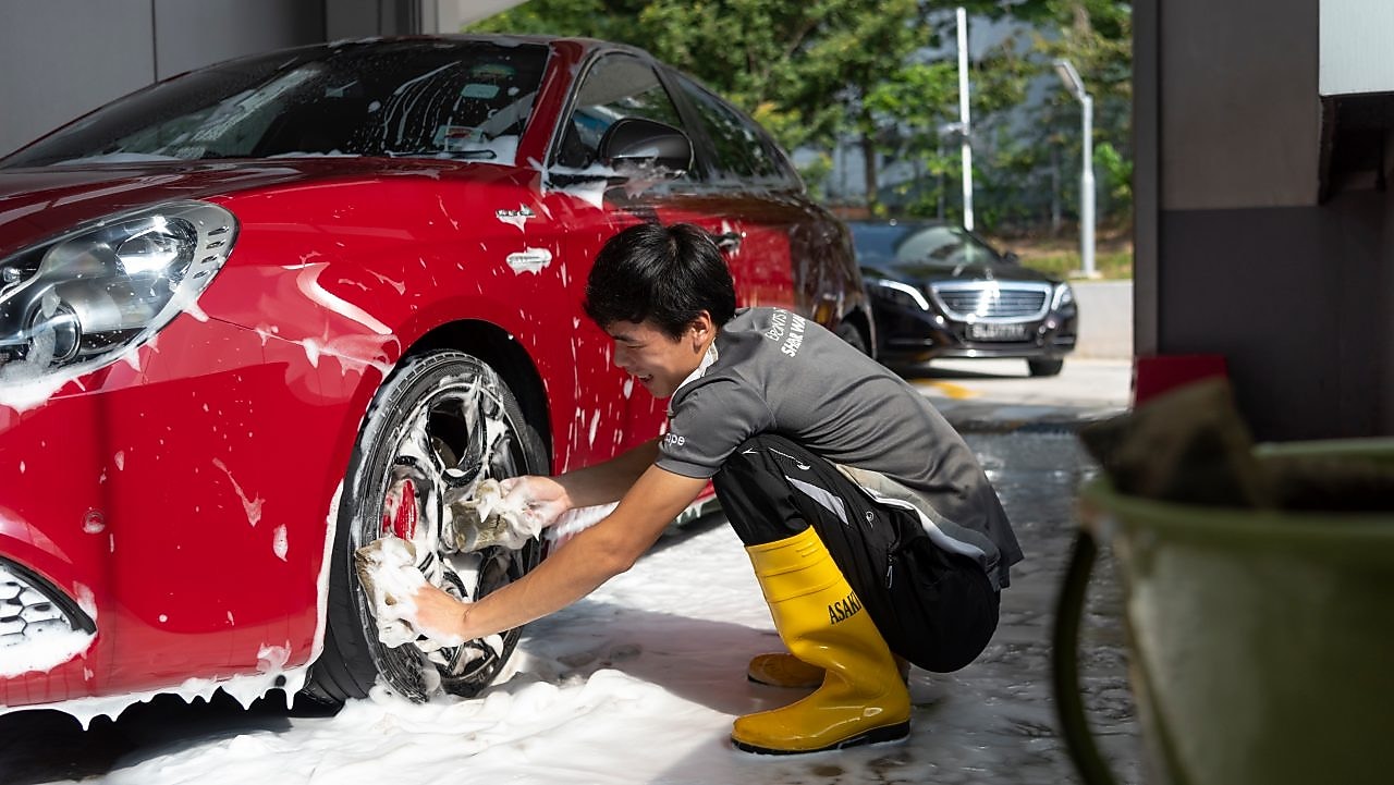 Shell car wash | Shell Singapore